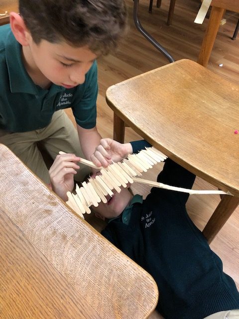 Sixth Graders Build Bridges in Engineering Design Challenge - SJS Website